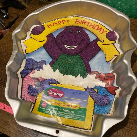 Wilton | Kitchen | Vintage 998 Wilton Retired Barney Cake Pan | Poshmark